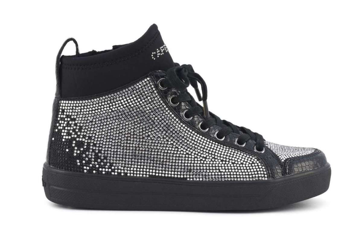 Sneakers Con Strass Cafe Noir Autunno Inverno 2017 Nere | Moda con ...
